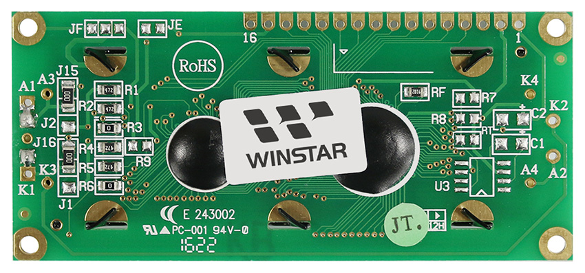 First Components. winstar-WH1602B-TMI-ET#